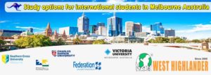 Study options for Overseas Students in Melbourne Australia