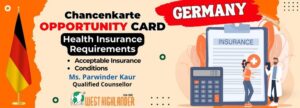Chancenkarte Opportunity Card Germany Health insurance requirements