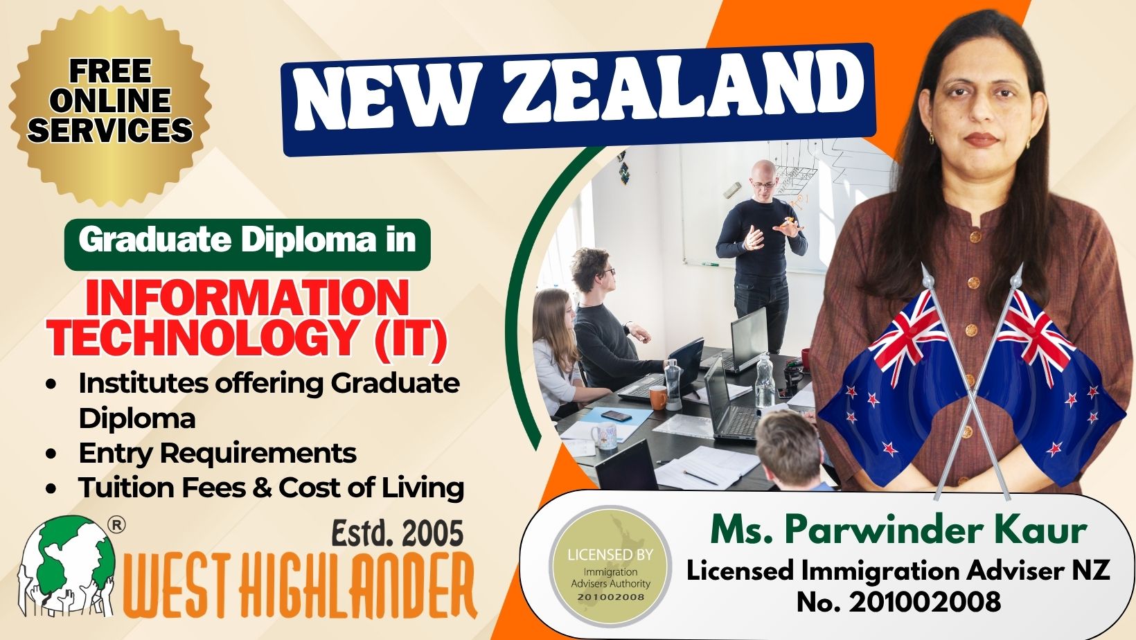 Graduate Diploma in Information Technology (IT), New Zealand