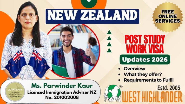New Zealand Post Study Work Visa Updates 2026