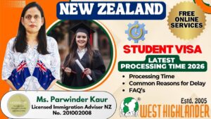 New Zealand Student Visa Latest Processing Time 2026
